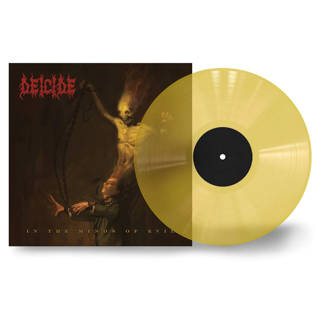 deicide in the mind of evil yellow vinyl - Metalshop מטאלשופ
